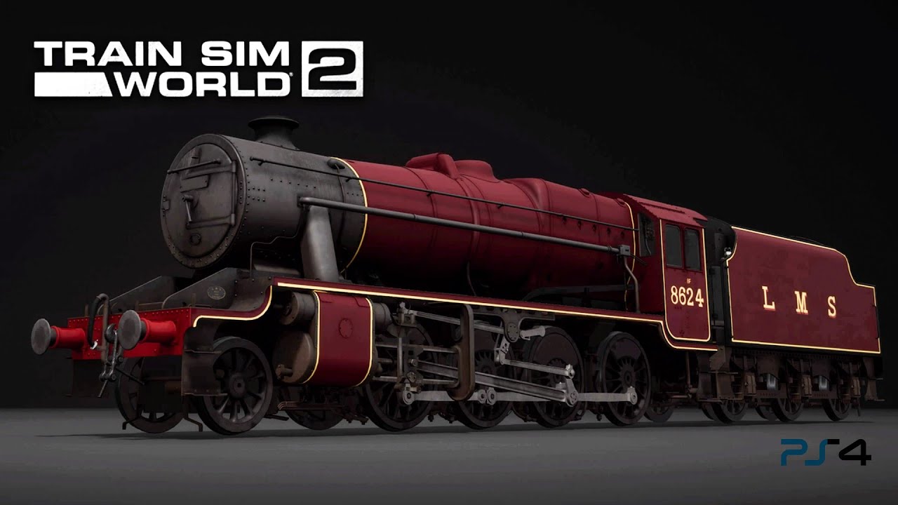 F8 8624 LMS Red unit🇬🇧 - TSW2 Livery editor guide (Time Lapse/ PS4) # ...