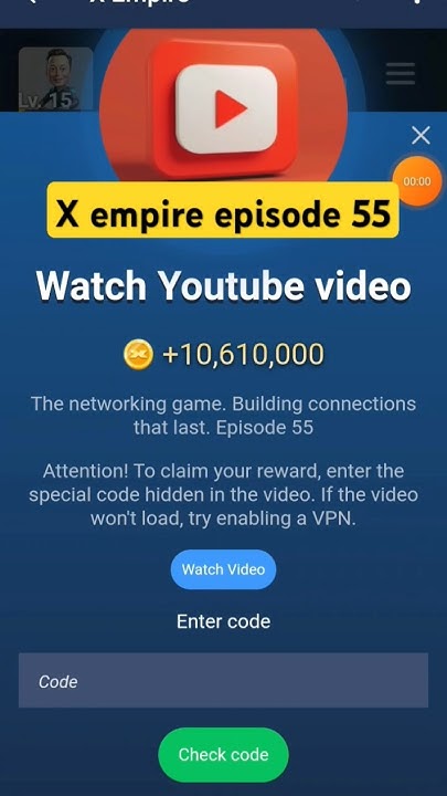 X empire episode 55 code - YouTube