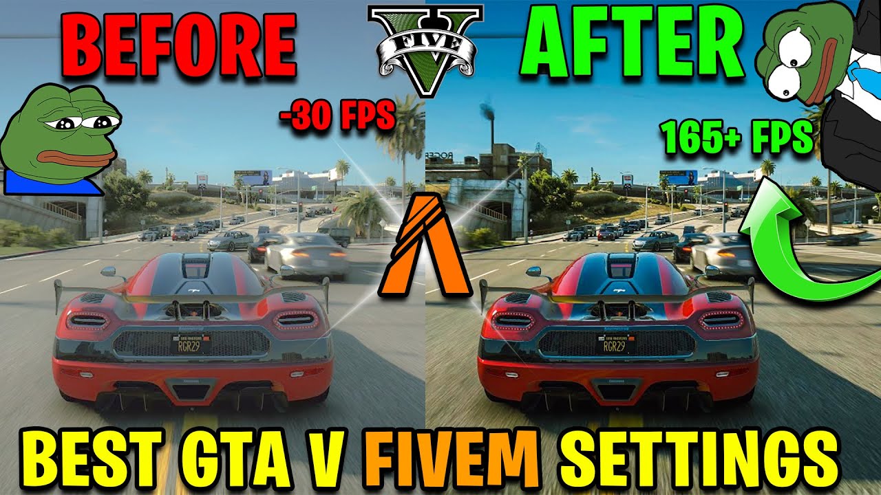 Best (GTA V) FiveM in game SETTINGS *INSANE RESULTS* 👀 - YouTube