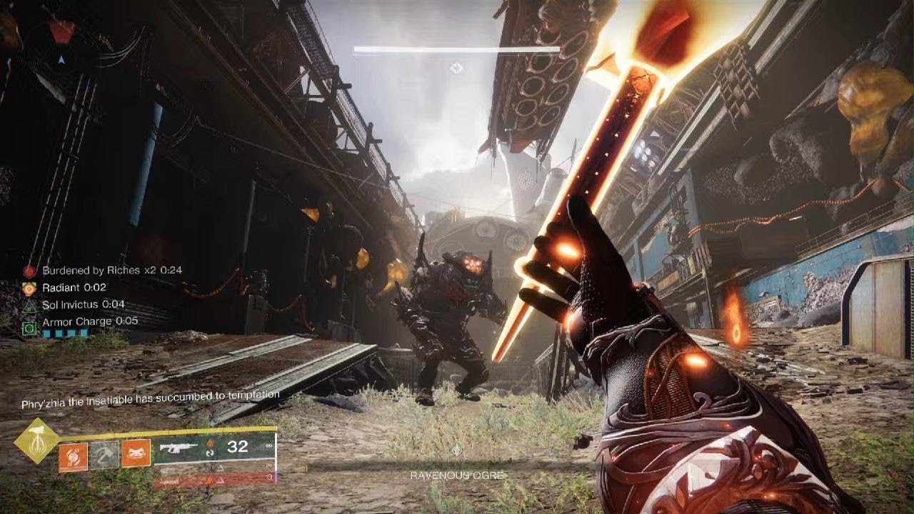 Destiny 2 - 1 Health Ogre Grasp Of Averice - YouTube