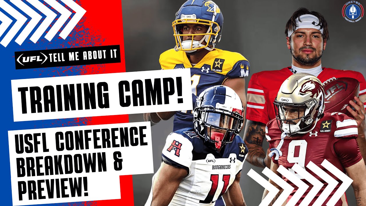 USFL Conference Preview! | UFL Training Camp! | UFL Tell Me About It ...