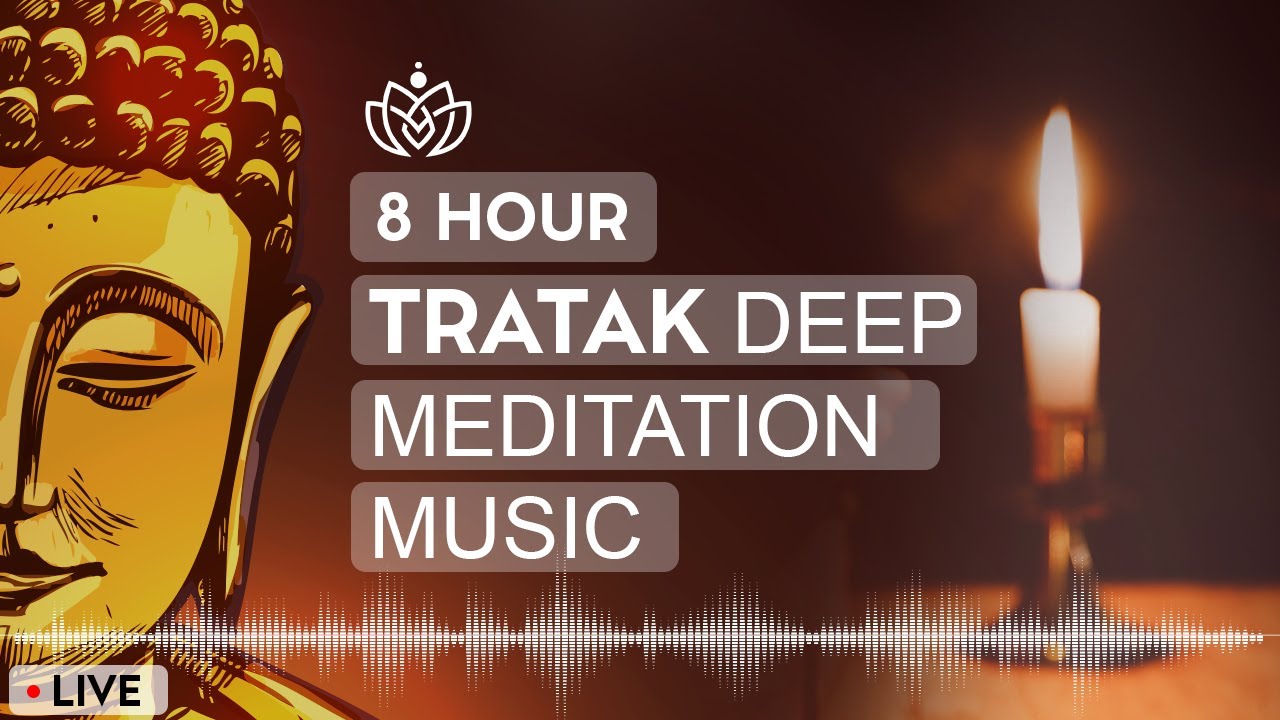 Tratak Candle Meditation for Stress Relief and Inner Peace - YouTube