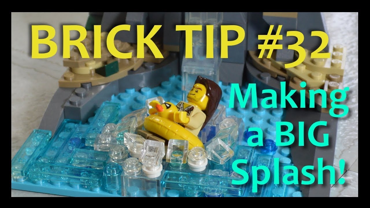 LEGO Brick Tip #32 - Make a Big Splash - Intermediate - YouTube