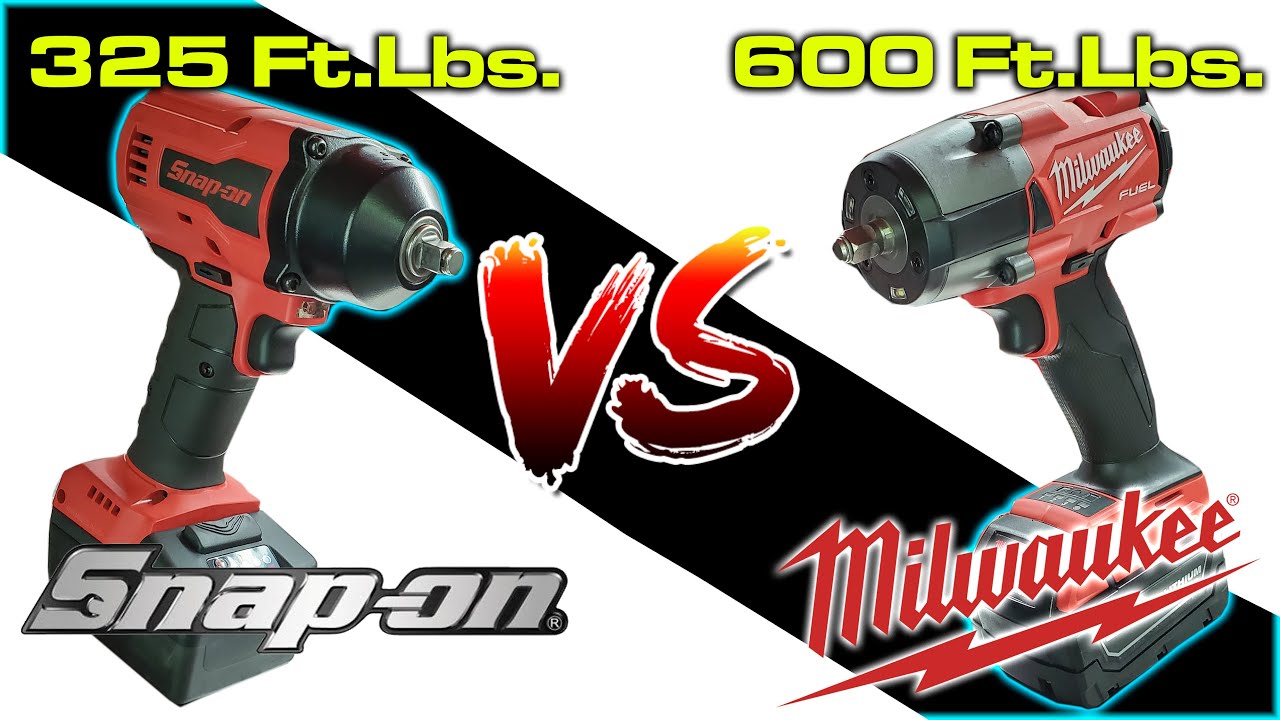 Snap-on CT9010 Vs Milwaukee 2960: 18V 3/8" Drive Impact Showdown! - YouTube