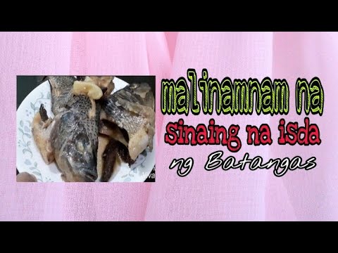 Sinaing na Isda ng Batangas - YouTube