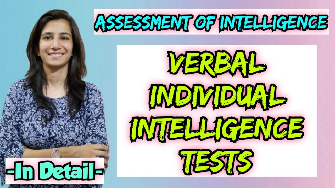 Verbal Individual Intelligence Tests | B.Ed./M.Ed./All Teaching Exams ...