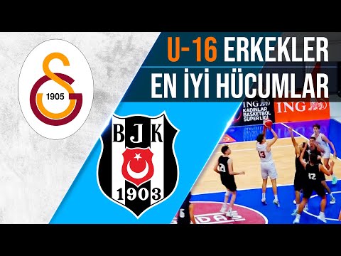 Galatasaray - Beşiktaş A U16 | En İyi Hücumlar (06.10.2023)