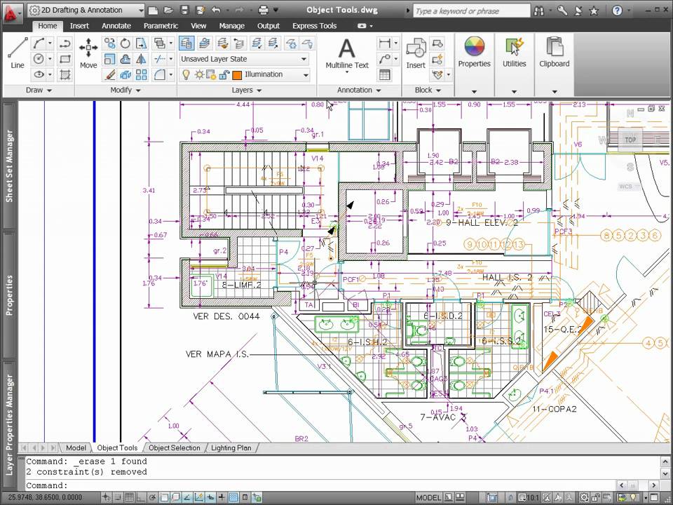 AutoCAD 2011 Objecttools.wmv - YouTube