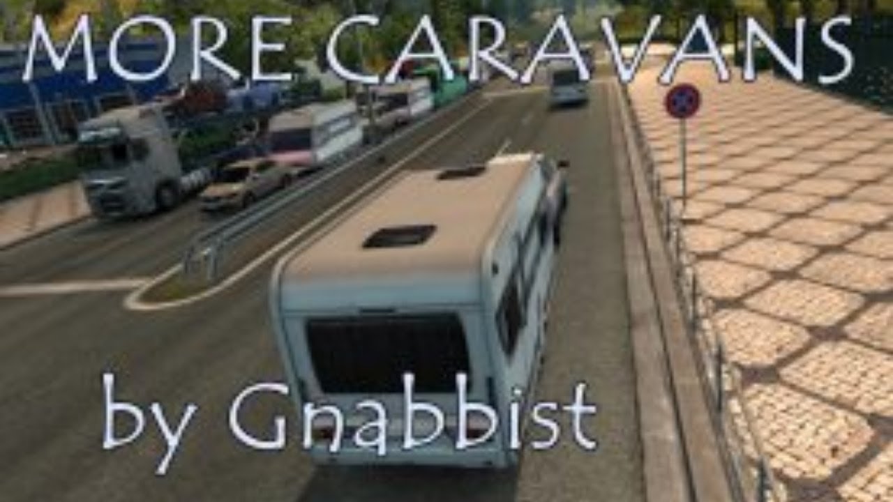 [Ephemeral] More_Caravans Mod for ETS2 1.38 - YouTube