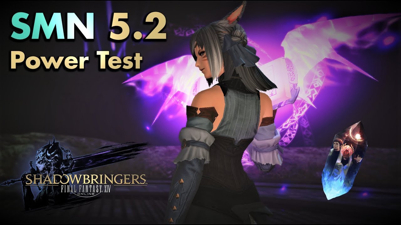 FFXIV - 5.2 Summoner/SMN Power Test - Ilvl 480 (Still the King?) - YouTube