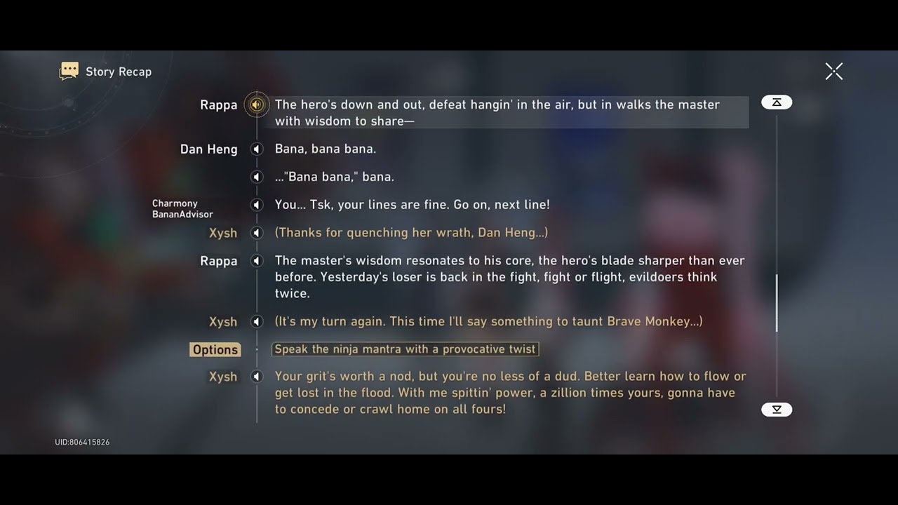 rappa rapping, stelle cursing and dan heng saying banana - YouTube