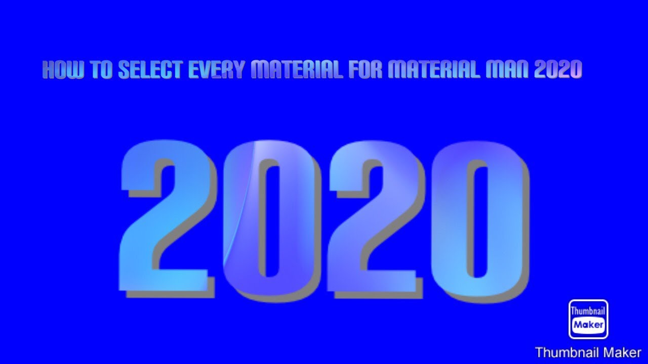 How To Change Material For Material Man 2020 (ROBLOX ARSENAL) - YouTube
