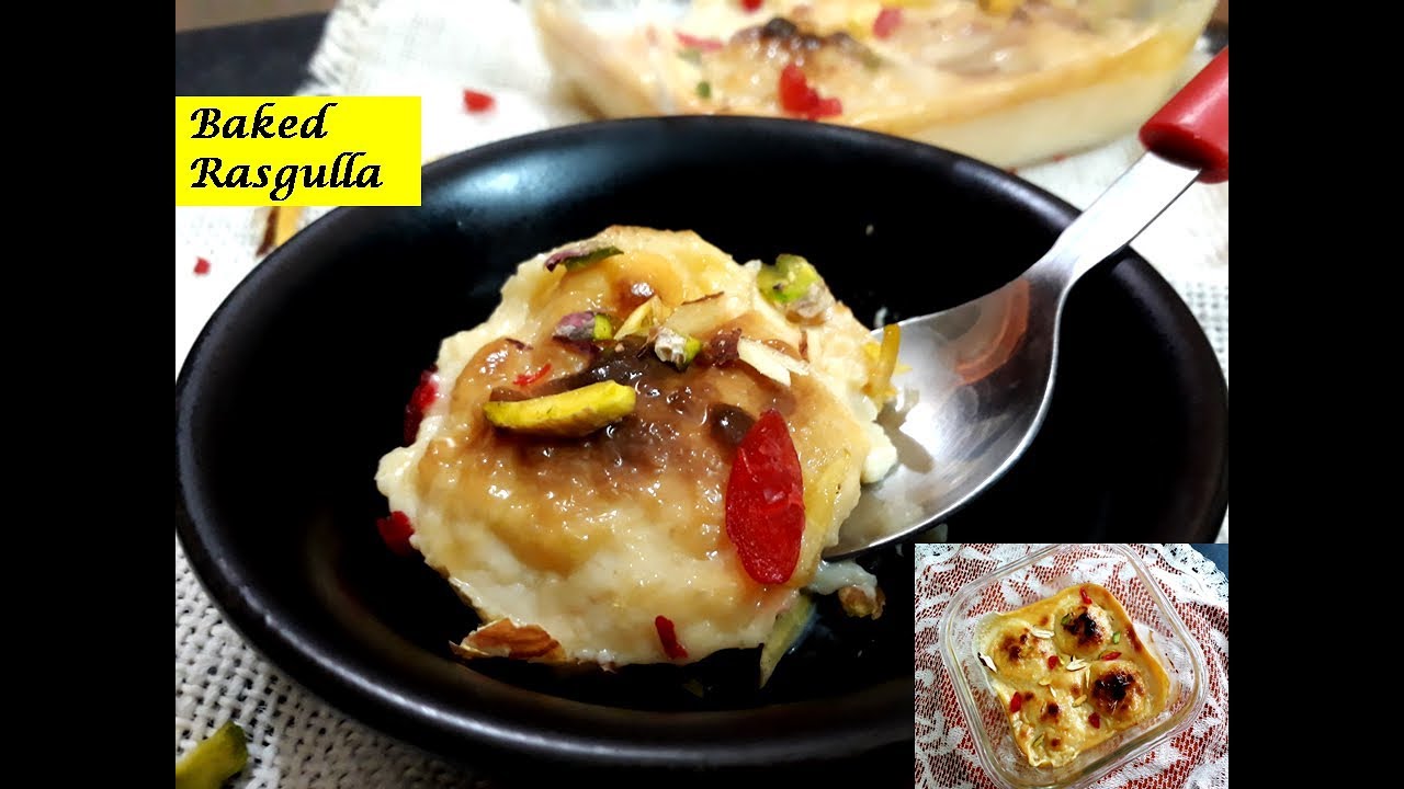 Baked Rasgulla || Baked Rosogolla || Diwali Special Recipe - YouTube