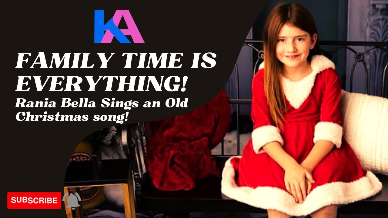 Family time is EVERYTHING - Rania Bella sings an old famous Christmas ...