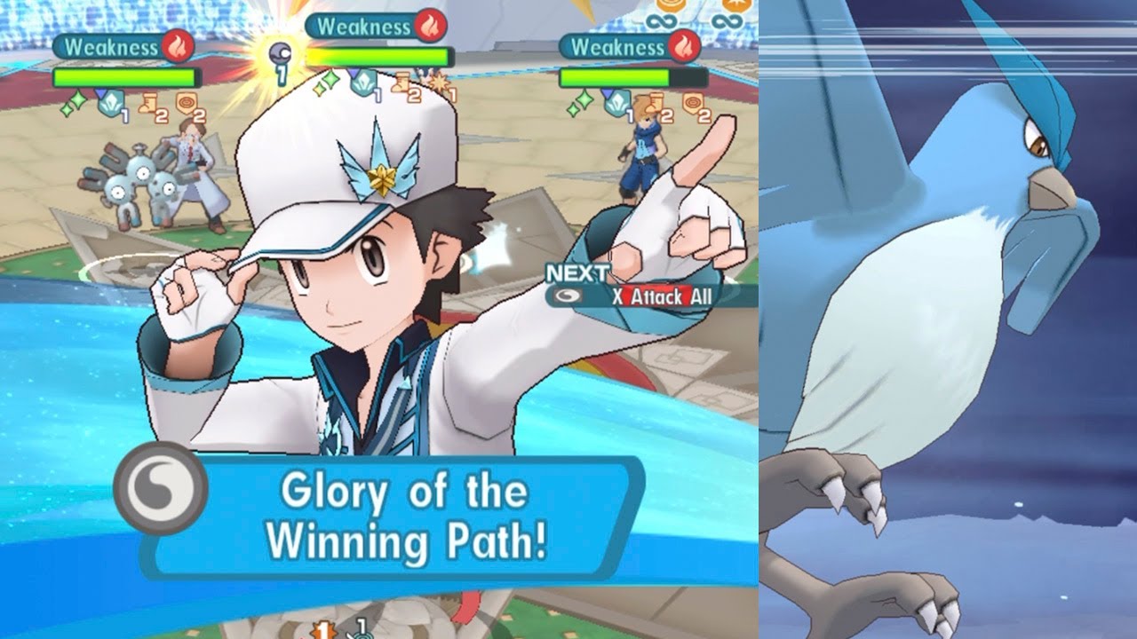 6*EX+ 3/5 Champion Red & Articuno at 2500pts Champion Stadium | Pokémon ...