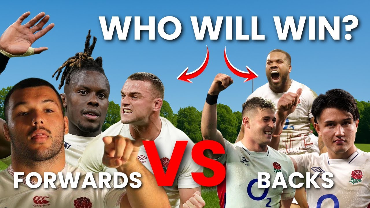 Crossbar Challenge with England Rugby - Forwards vs Backs - YouTube