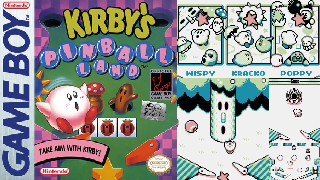 Kirby's Pinball Land Game Boy - C&M Playthrough - YouTube