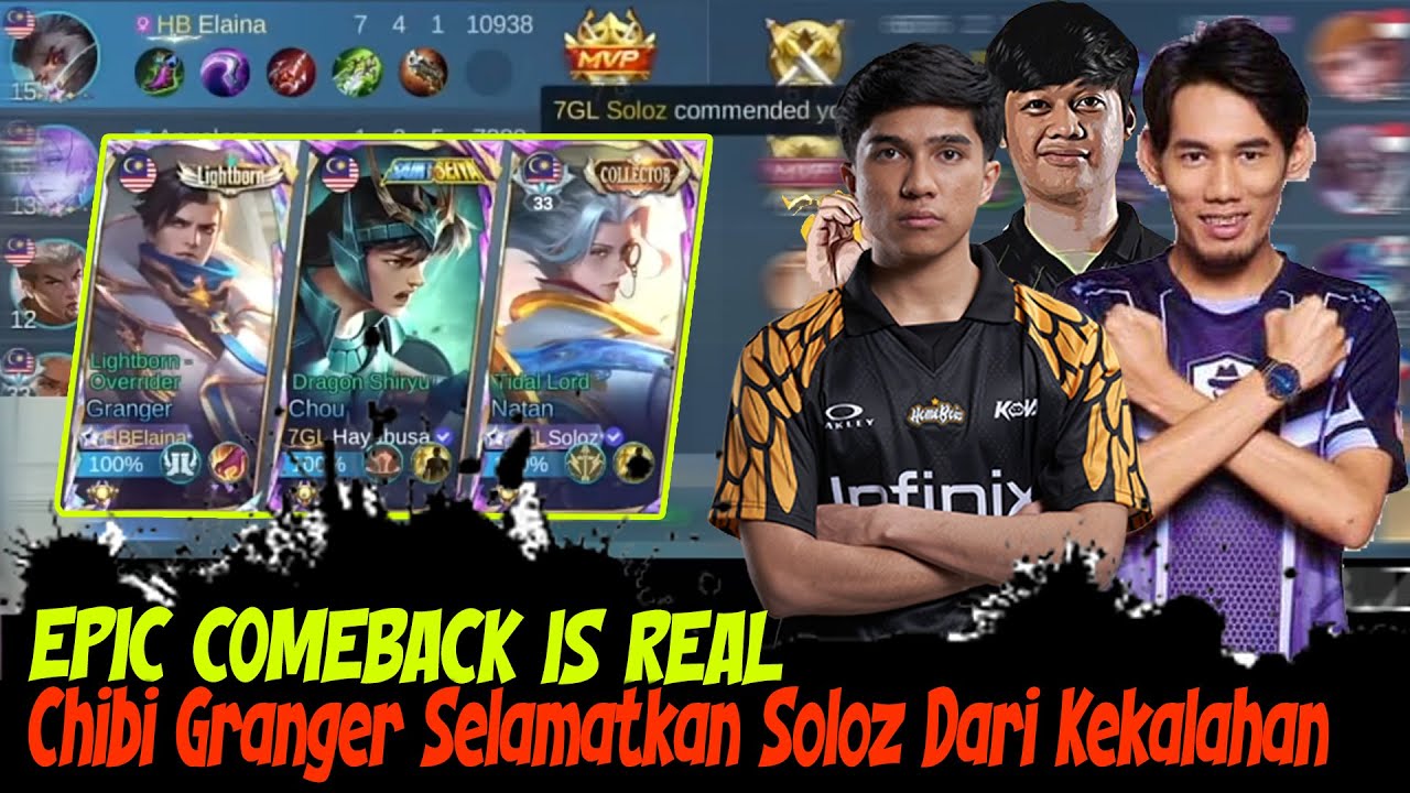 Comeback !! Granger Chibi Selamatkan Soloz Dari Kekalahn !! | MOBILE ...