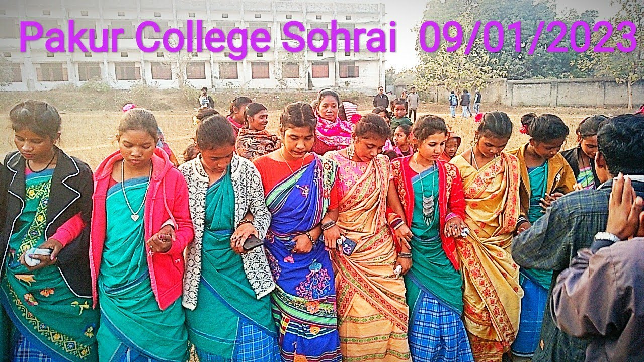 Pakur KKM College Sohrai Porob 09/01/2023 - YouTube