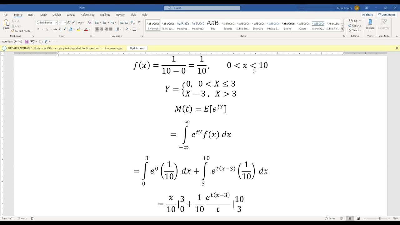 Actuarial SOA Exam P Sample Question 296 Solution - YouTube