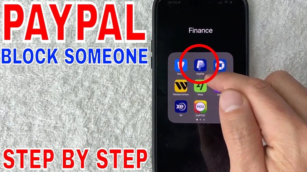 How To Block Someone On PayPal 🔴 - YouTube