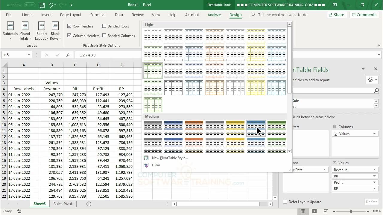 EX-08-27 — Pivot Table Running Totals in Excel - YouTube