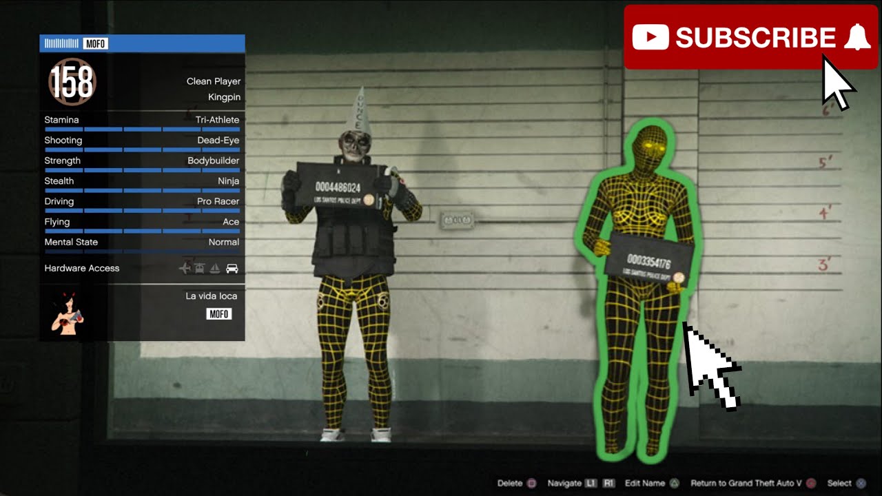 SHOWCASING MY OG BARCODE SLOT 2 FEMALE GRAND THEFT AUTO 5 PS4 showcasing-my-og-barcode-slot-2-female-grand-theft-auto-5-ps4