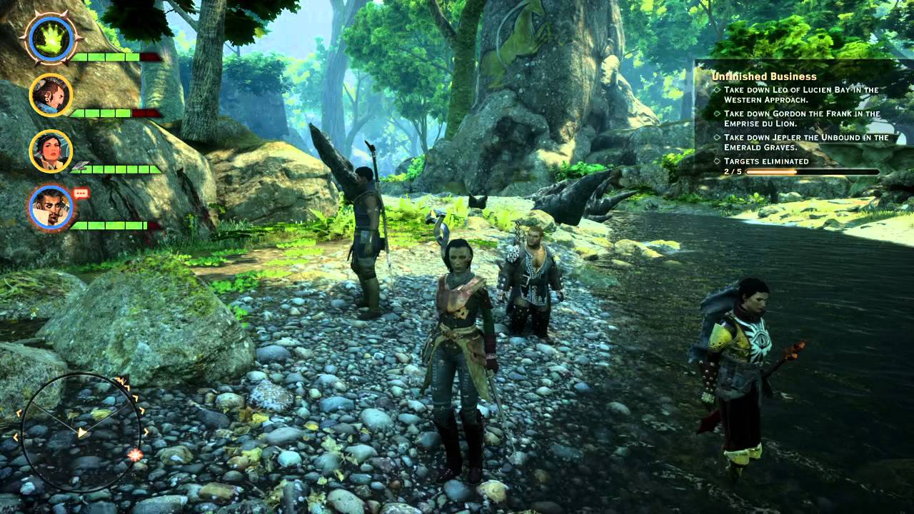 Dorian, Varric & Cassandra party banter - YouTube