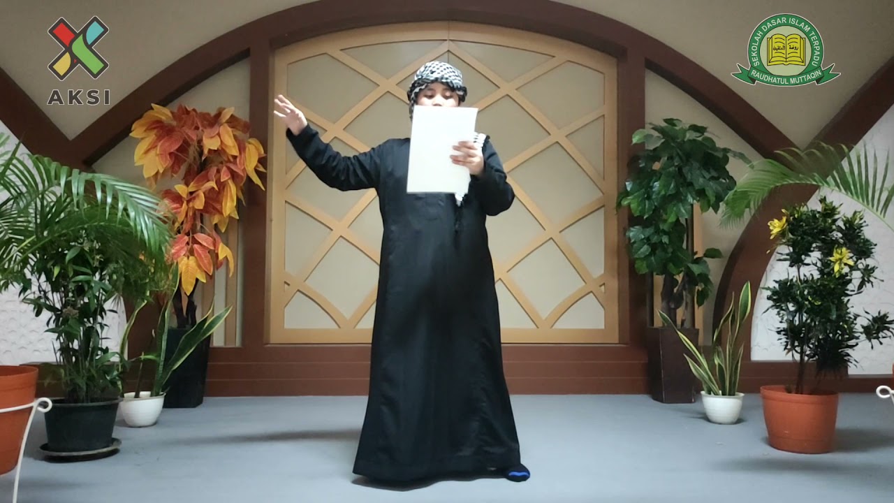PUISI RASYDANZAKI RIADHI SDIT RAUDHATUL MUTTAQIN | AKSI X Thariq ...