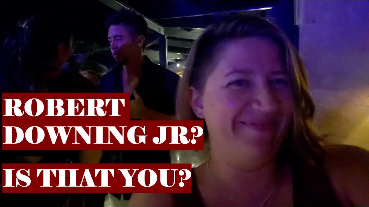 We met Robert Downing Jr. in Punta Cana!!! - YouTube