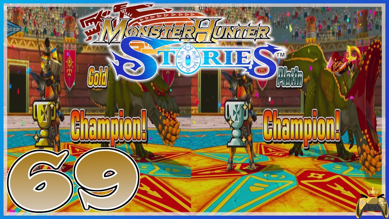 MONSTER HUNTER STORIES #69 Das Gold und das Platin Turnier - YouTube
