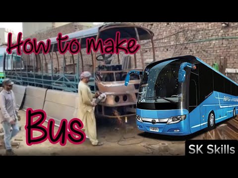 Handmade Bus Making in Workshop/ Manufacturing Bus - YouTube
