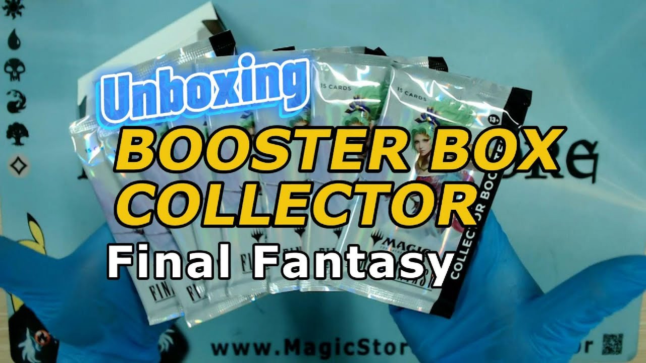 Unboxing - Final Fantasy Booster Box Collector - YouTube