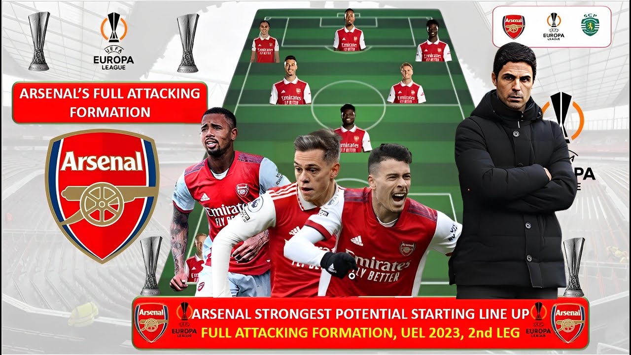 Arsenal Current Squad Formation Best EA FC 25 Custom Tactics For