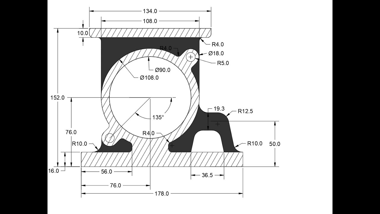 The most beautiful Auto cad drawing in the world #11 - YouTube