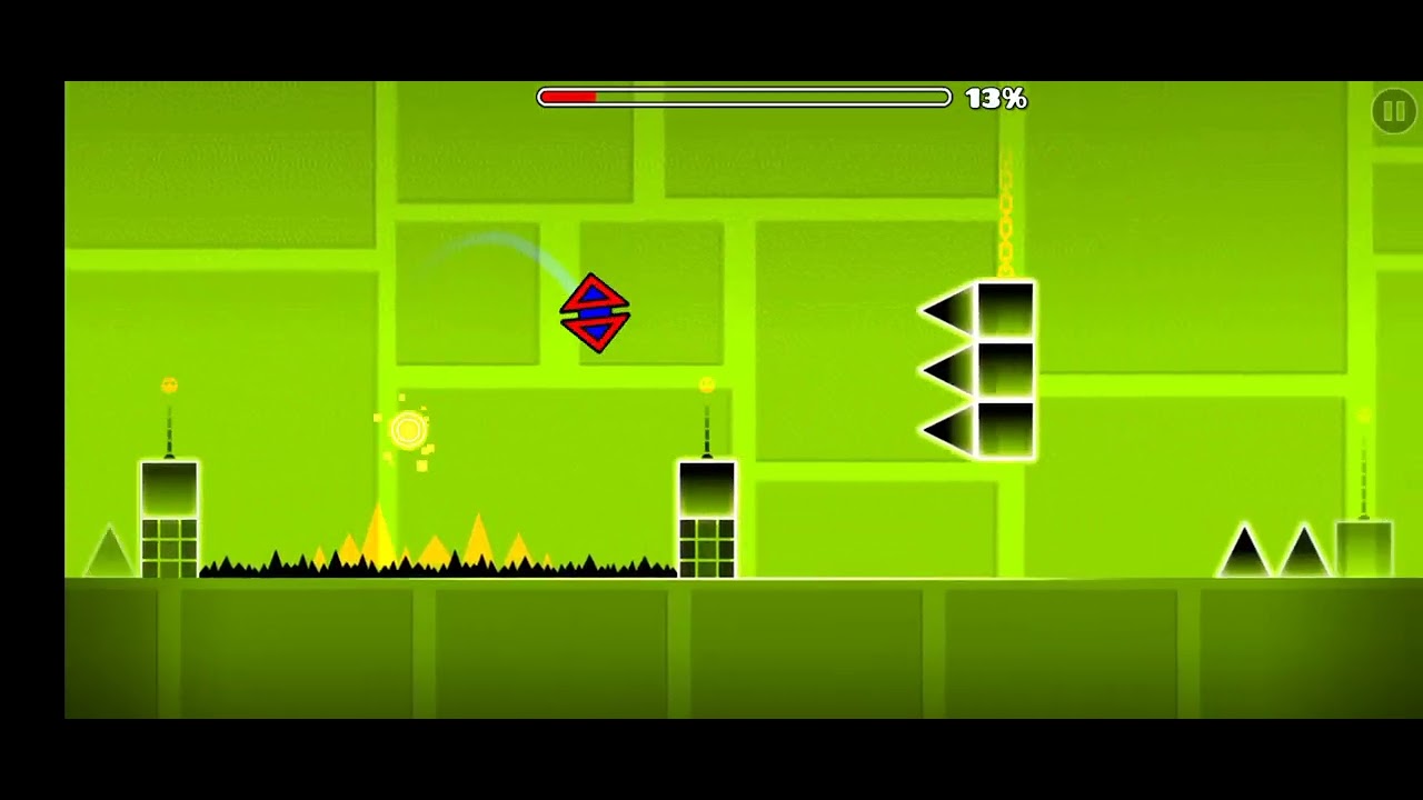 me being bad at geometry dash - YouTube