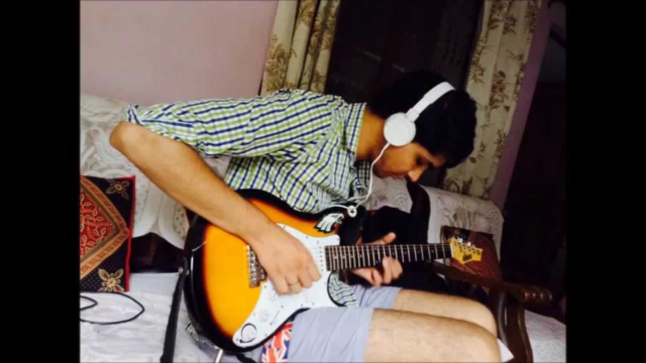 Rockstar -Tum ho theme guitar solo cover by rishubh teotia - YouTube