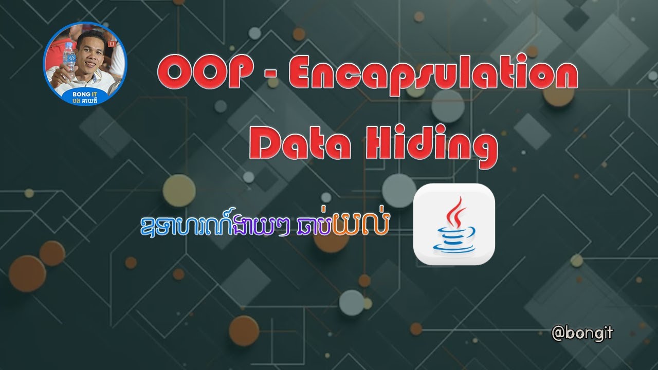 Oop Concept Encapsulation Data Hiding Youtube 3952