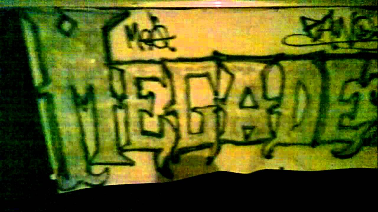 MEGADETH graffiti piece part 2 - YouTube