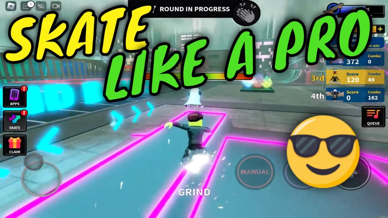 SPLASH ROBLOX AWESOME SKATE GAME - YouTube