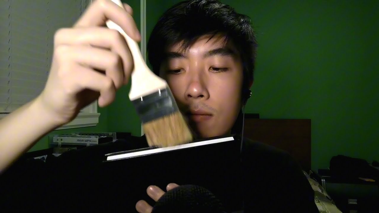 ASMR with no plan (visual triggers, hand sounds, tapping, scratching ...