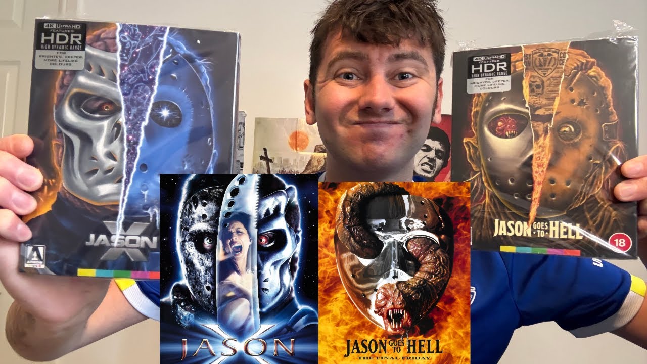Jason Goes To Hell (1999) & Jason X (2001) Arrow 4K Unboxings 😀🍿🎸🎶 ...