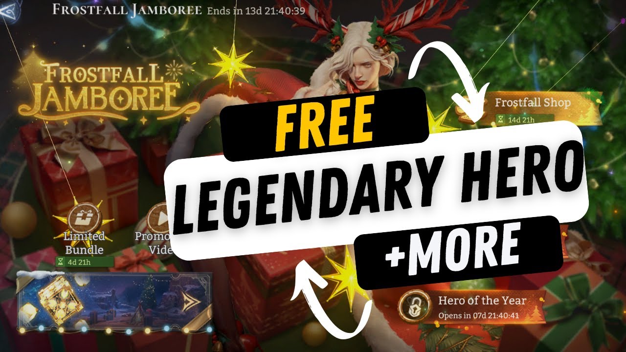 We Are Getting A Free Lego And A Lot More! | Frostfall Jamboree | Watcher of Realms - YouTube