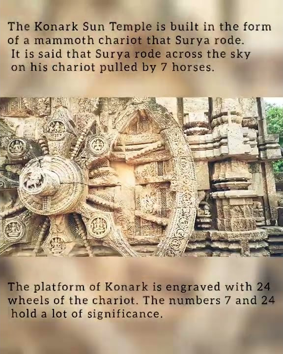Konark : The Konark Temple was built by King Narasimha Deva I in 1244 ...