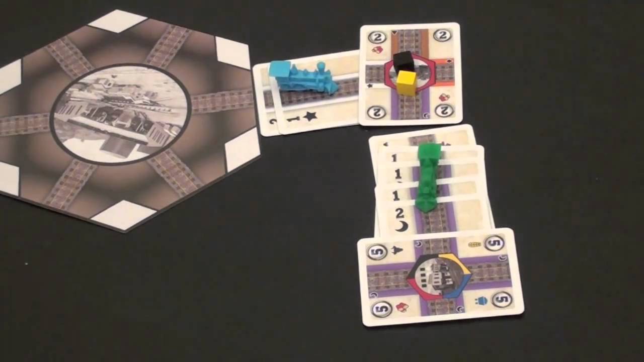 Railways of the World Card Game - with Tom Vasel - YouTube