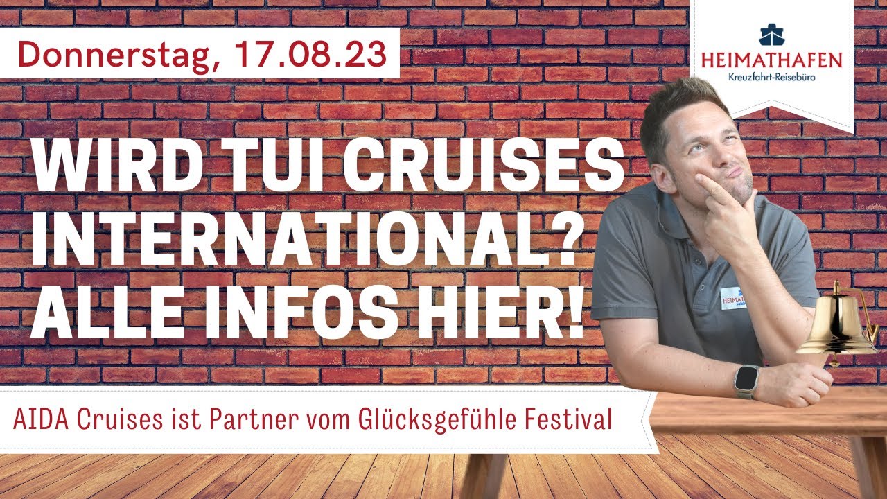 Alex' Cruise Alert - News der Woche | 17.08.23 | Wird TUI Cruises ...