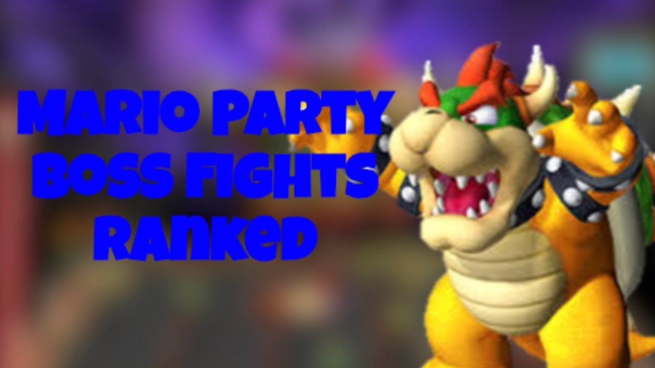 Ranking Every Mario Party Boss Fight - YouTube