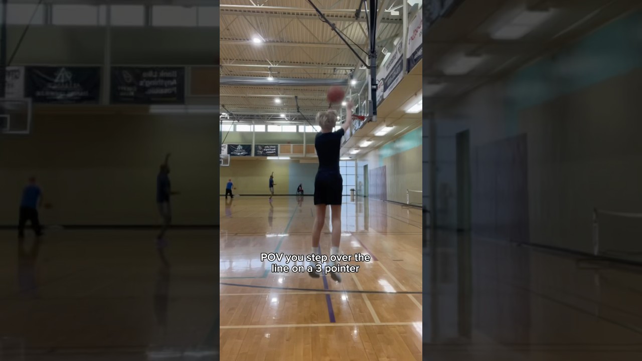 POV you step over the line #edits #basketballball - YouTube
