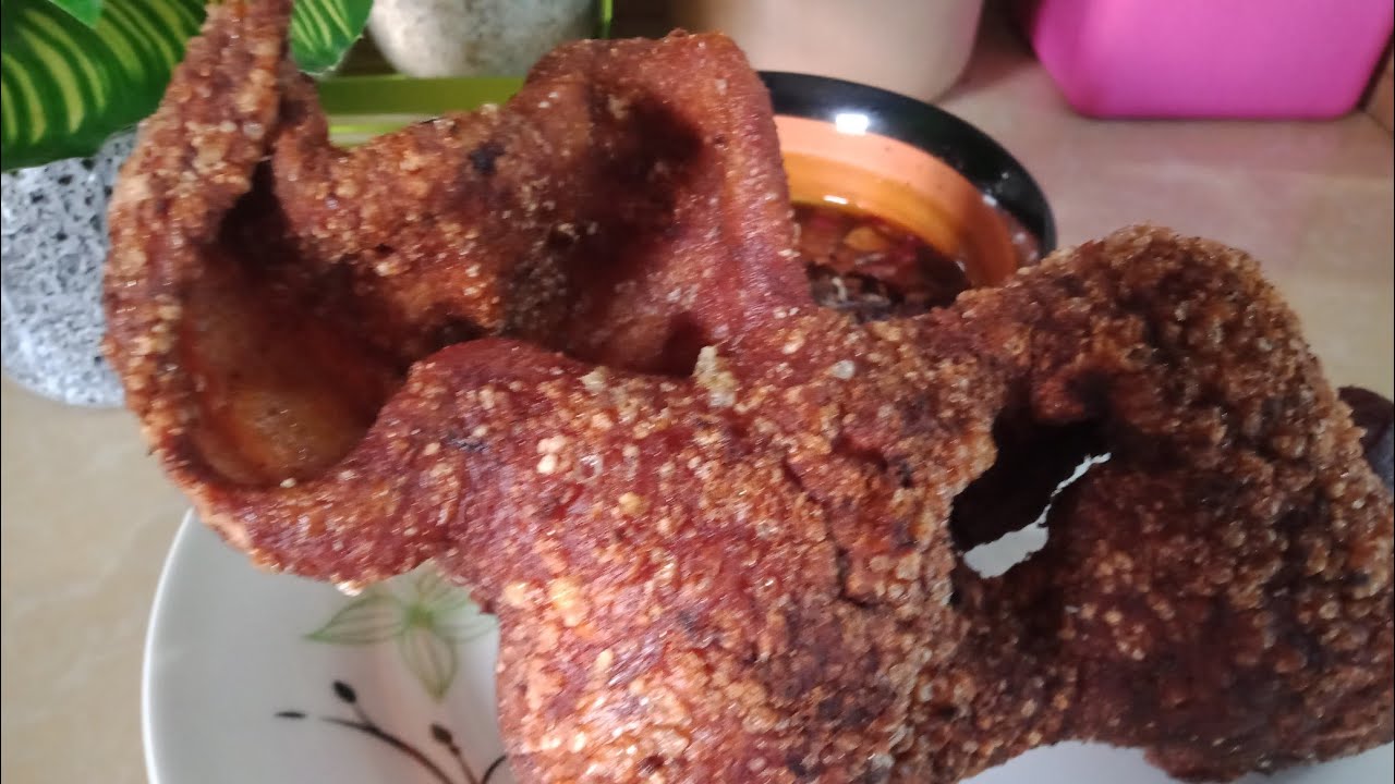 Crispy pork mascara lechon kawali - YouTube