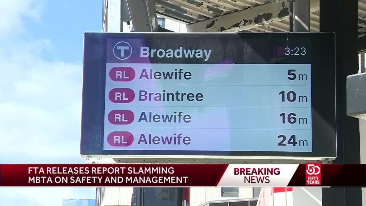 FTA report highlights deficiencies in MBTA safety, staffing, training ...